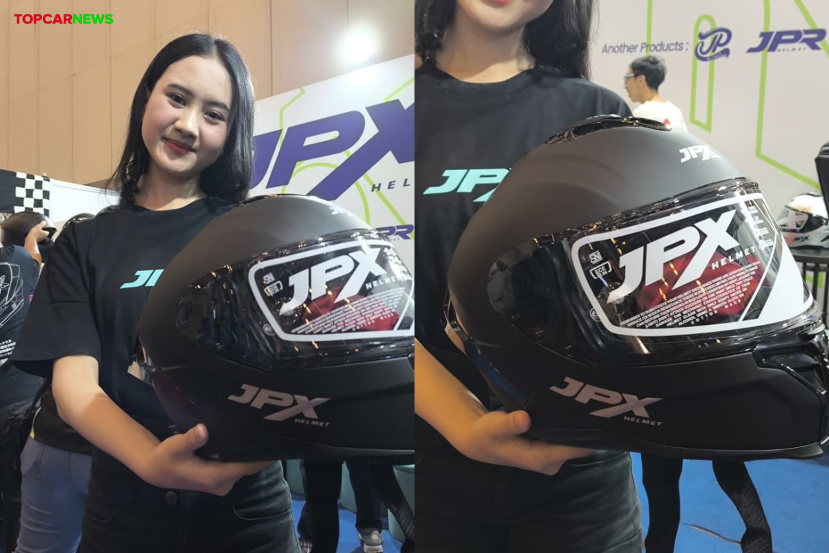 JPX Luncurkan Helm Full Face Baru di IMOS 2025, Harga Rp 800 Ribuan ...