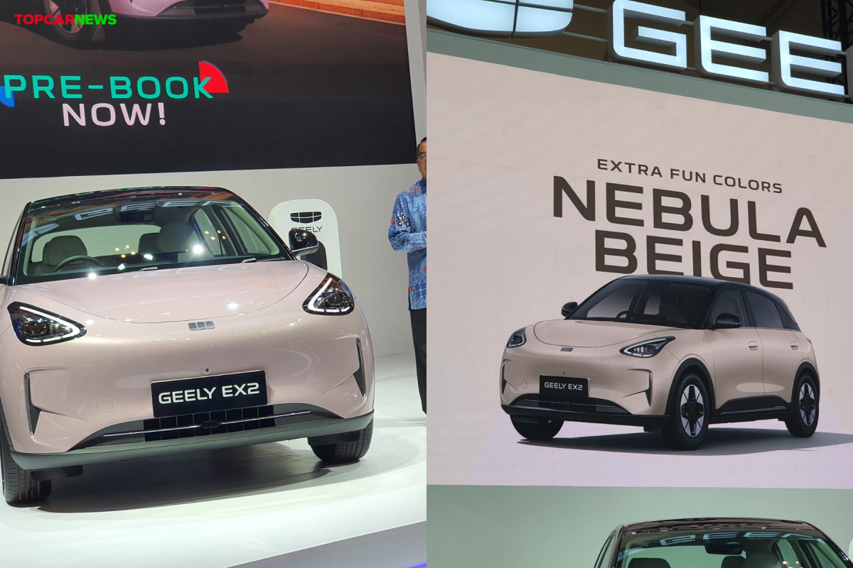 Banyak Pilihan Warna Lucu, Semurah Ini Harga Geely EX2 di GJAW 2025 ...