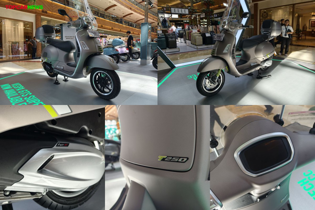 Vespa GTS Super Tech 250 Meluncur, Harga Rp 97 Juta - TopCarNews